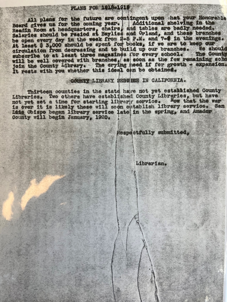 Bayliss - Orland Free Library