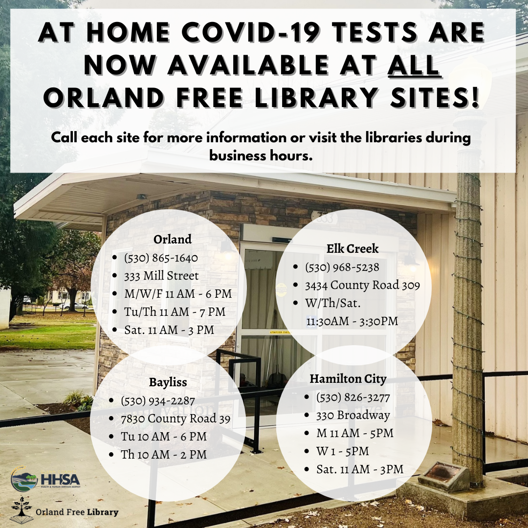 Glenn County HHSA - Orland Free Library