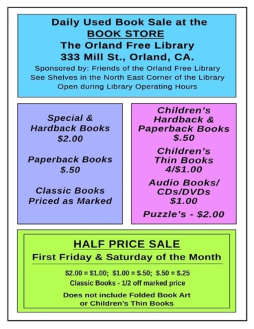Events - Orland Free Library